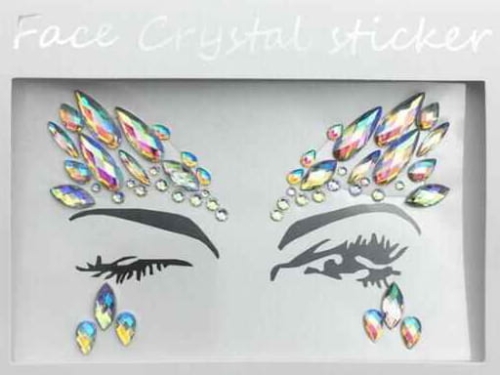 Face Crystal sticker Gem Jewelry LS1002